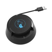 China NFC300 Smart Card Reader 90×90×40mm with Contact & Contactless NFC for Carte Vitale and Secure Authentication for sale