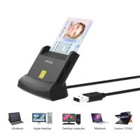 China Smart ATM ISO 7816 USB EMV SIM IC ID Card Reader with 12Mbps Speed and 100,000 Cycle Durability for sale