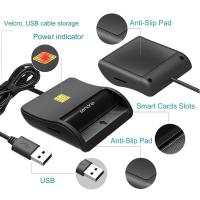 China SENONE SCR-305(A) USB 2.0 Card Reader with 100,000 Cycle Durability - Smart Card, SD, Micro SD Support for sale
