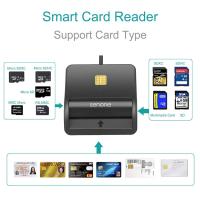 China SENONE SCR-305(A) USB 2.0 Card Reader with 100,000 Cycle Durability - Smart Card, SD, Micro SD Support for sale