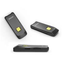China WS-SCR311 USB Smart Card Reader with SD/Micro SD Slots, 66.3×64.3×18.8mm Compact Design for Hotel Key Systems for sale