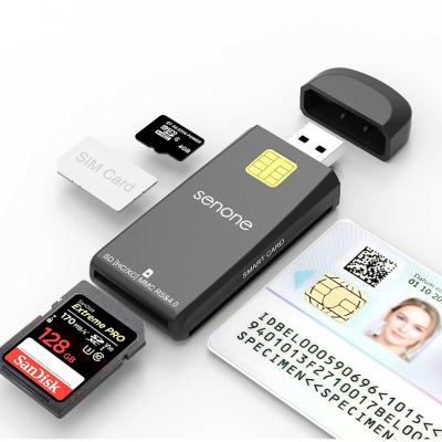 China WS-SCR311 Multi-Card Reader with Bluetooth Support - 66.3×64.3×18.8mm ABS Housing, 640 kbps Speed, 100K Cycle Durability for sale