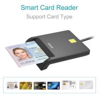 China USB Smart Card Reader with 12Mbps Speed, 100K Cycle Durability for 5V/3V/1.8V Cards for sale