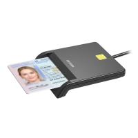 China Custom Square Card Reader Device with 12Mbps USB 2.0, 47.24-inch Cable & 100K Cycle Durability for sale