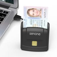 China SCR-307 USB Smart Card Reader 64x64x45mm with 12Mbps Speed for Access Control Systems for sale