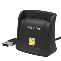 China SCR-307 USB Smart Card Reader 64x64x45mm with 12Mbps Speed for Access Control Systems for sale