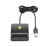 China 2022 USB EMV Smart CAC IC SIM Card Reader with Bluetooth Connectivity - 1 Slot Plastic Housing for sale