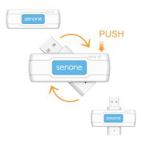 China USB Smart Card Reader with 12 Mbps Speed, 85.5×65×26mm ABS Housing, RoHS/FCC/CE Certified for sale