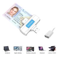 China WS-SCR306-RT USB Smart Card Reader with 12 Mbps Speed and 5 MHz Clock Frequency for ISO 7816 Cards for sale