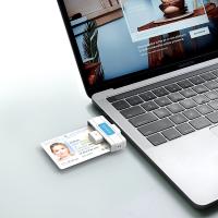 China WS-SCR306-RT USB Smart Card Reader with 12 Mbps Speed and 5 MHz Clock Frequency for ISO 7816 Cards for sale