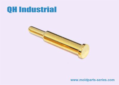 China Data Communication Equipment Spring Pogo Pin,1A 12V Waterproof 10mm length Spring Loaded Electric Contact Pin for sale