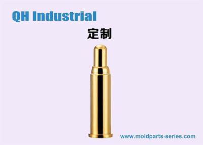 China 2uin 3uin 4uin 5uin 8uin 20uin 1mm 2mm 3mm 12V Gold Plating Battery Spring Loaded Pogo Pin,Customized Spring Loaded Pin for sale