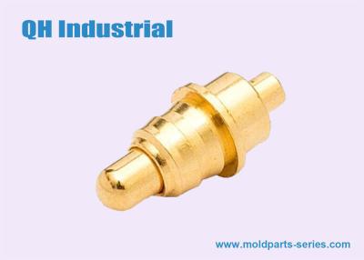 China LED Terminal PCB Spring Loaded Contact Pin, 1A 2A 3A 4A 0,25μm 0.51μm Gold Plated Test Pin,Spring Pin for sale