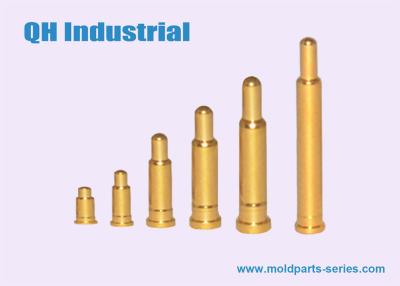China Hot Sale 1A 2A 3A Gold Plated OEM ODM Spring Loaded Pogo Pin Connector For Battery LED Watch Contact Pin Connector for sale