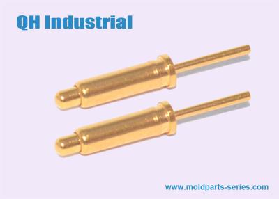 China China Supplier OEM ODM SMT SMD Brass Electric 3uin 5uin 12uin Gold Plated High Precision Spring Load Pogo Pin for sale