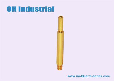 China OEM ODM 5 Pin Magnetic Adapter Iphone Charger Gold Plated 12uin 15uin 17uin 18uin 20uin Spring Loaded Brass Pogo Pin for sale