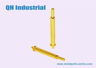 China Pogo Pin,QH Industrial 2Pin 3Pin 4Pin to 12 Pin Flat Type Single Head Double Head Spring Load Pogo Pin for sale