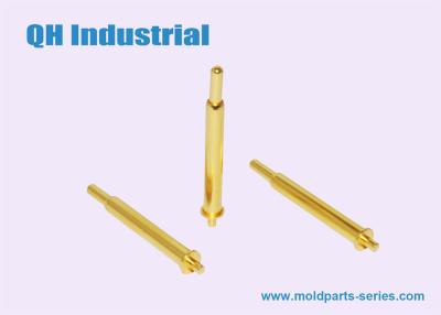 China Factory Hot Sale High Precision Custom Brass DIP Pogo Pin With Gold Plating For PCB for sale