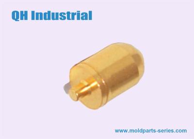 China China OEM ODM Double Ended Single Head 3uin 7uin 8uin Gold Plated Pogo Pin Plastic Connector for sale