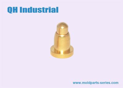 China Hot Sell Brass Copper C3604 Piston Base 1uin 2uin 3uin 6uin 10uin Gold Plated Pogo Pin Connector for sale