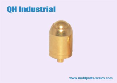 China Recyclable Battery PCB Electric 1A 2A 3A Gold Plated 3uin 4uin 10uin Pogo Pin Connector Test Pin for sale