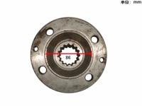 China NO35 Wheel Hub Assembly Dongfeng Spare Parts 15 Holes 121mm for sale