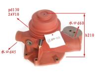 China 61800061036 Water Pump Assembly For WD615 for sale