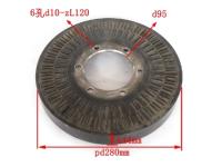 China 612630020016 Crankshaft Damper Assembly For WP12 for sale
