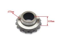 China 2403015-4R Side Gear Assembly For FAW for sale