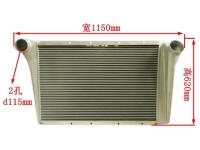 China DZ9114530342 Scratch Resistant  Truck Intercooler SHACMAN Truck Parts OEM for sale