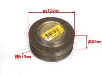 China 612600060946 Belt Pulley Pd100mm H55mm Weichai Diesel Engine Parts for sale