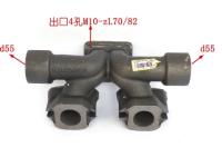 China 612600111994 Exhaust Manifold Assembly For WP10 for sale