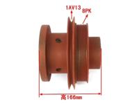 China 612600020667 Water Pump Pulley Assembly For WP10 for sale