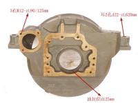 China YC6105-656 Flywheel Housing Assembly For YC6105 for sale