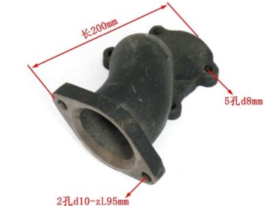 China 06111F Turbo Exhaust Elbow Pipe Assembly For YZ4102 for sale