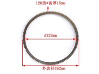 China 4-05102 Flywheel Ring Gear Assembly For YN490 for sale