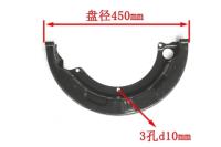 China 81.50101 Brake Dust Shield Assembly For SHACMAN for sale