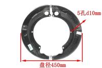 China 81.50101 Brake Dust Shield Assembly For SHACMAN for sale