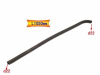 China DZ9100470018 Bent Rubber Water Hose Assembly For SHACMAN for sale