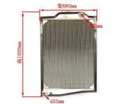 China DZ9114530343 Engine Cooling Radiator 1020mm 680mm SHACMAN Truck Parts for sale