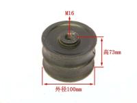 China DZ9114590125 Truck Engine Mount M16 100MM Shacman Spare Parts for sale