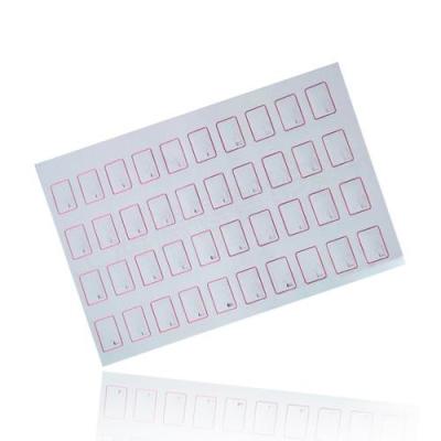 China Plastic UHF Alien H3 Thin Rfid Tags , Printable Custom Rfid Tags For Cards for sale