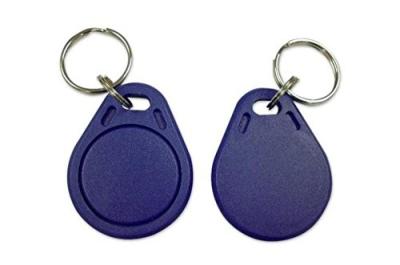 China ABS Custom Waterproof Key Chain Tags , 125Khz LF Key Chain Fob Chip Encoding for sale