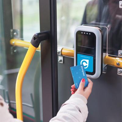 China Plain White Ntag216 Nfc Bus Card , Read And Write Pvc Nfc Cards High Frequency for sale