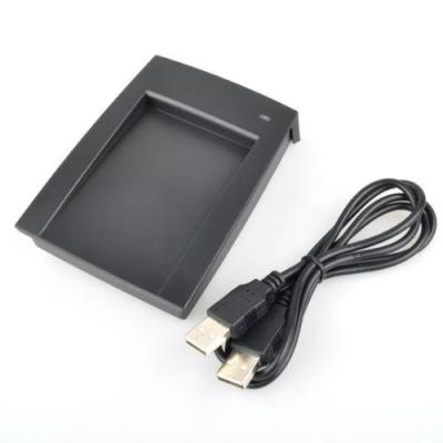 China Desktop USB Based RFID Proximity Card Reader / Writer 13.56Mhz S50 S70 Lightweight For Office Access Conrtol for sale