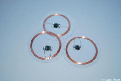China Small Size Passive Rfid Coin Tag , Adhesive Nfc Smart Rfid Token Tag for sale