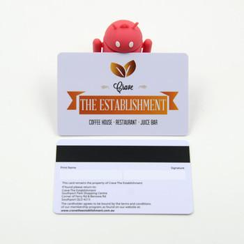 China Track 3 Data Encoded Magnetic Stripe Gift Cards , Magnetic Swipe Cards For Supermarket for sale