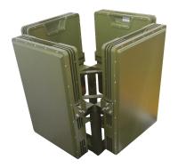 China GSR 215-4C C-Band Ground Surveillance Radar - 360° Coverage, 2.5km Pedestrian & 5km Vehicle Detection for sale