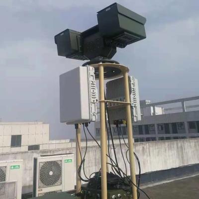 China DBF MIMO Technology Perimeter Surveillance Radar System For 1.2km Drone Detection for sale