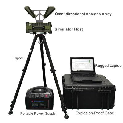 China LD-RJT008040 Portable Radar Countermeasure Simulator | 0.8-4 GHz Frequency Range, 10W Output Power, ≤10kg Weight for sale